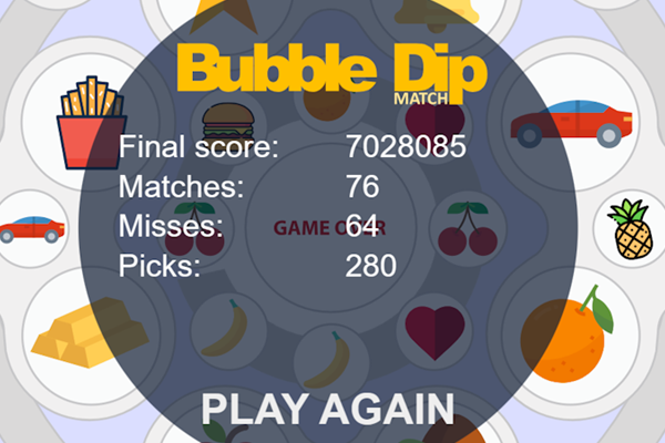 7 million game - Bubble Dip Match - Techronology